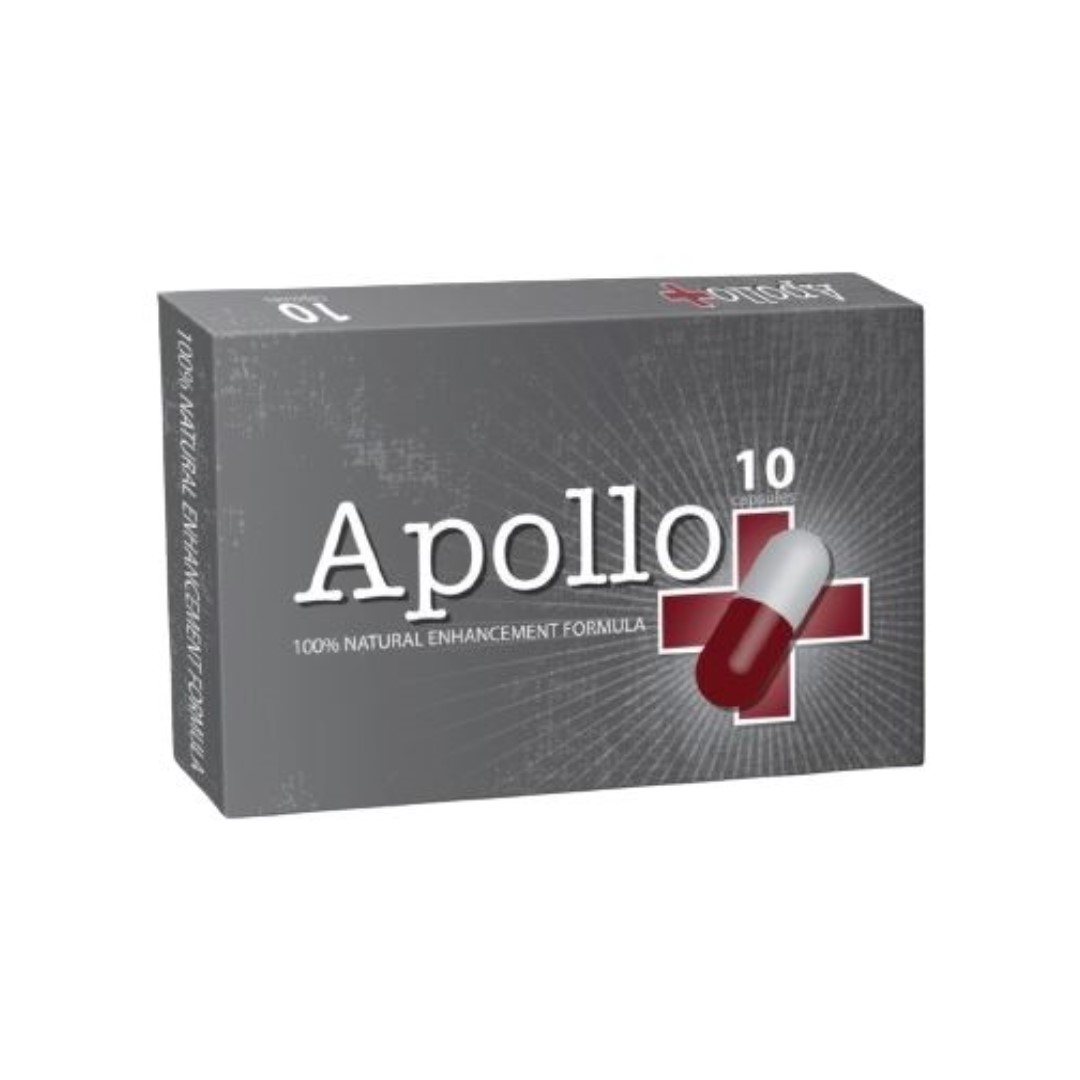 Apollo Plus – 10 Pcs Pastile pentru Erectie pe Baza de Plante - Sex Shop